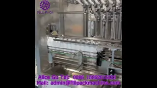 2156 J112 Linear Piston Lubricant 16-Station Filling Machine