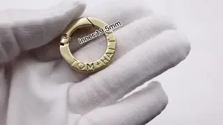 Zinc Alloy Spring O Ring 8696