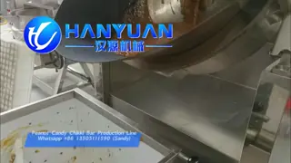 Peanut Candy Chikki Bar Production Line