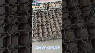 Salt Bath Roller Rod Furnace Heat Treatment Baskets