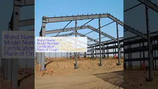 Lightweight Prefab Metal Warehouse Building