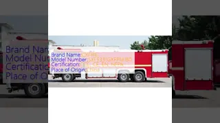 CXFIRE 18000L Fire Truck Powerful Water Capacity