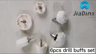 Cotton Polishing Wheels Cloth Buffing Wheel Polishing Pad Wheel Set for Drills
