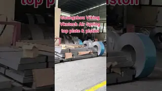 How air spring top plate and piston be produced?