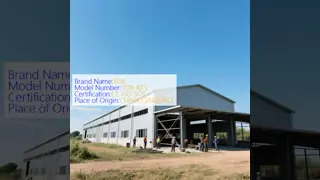 Custom Steel Buildings Fast Installation