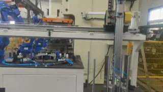Custom Robotic Stamping Lines Built For Customer