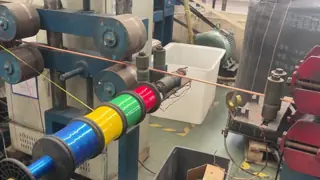 Multicore XLPE insulated cable's core identification