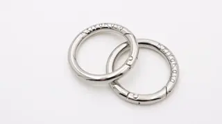 Zinc Alloy Spring O Ring Clasp 10326
