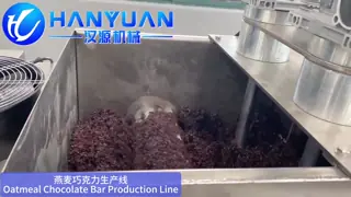 Low-Sugar Oatmeal Chocolate Bar Production Line
