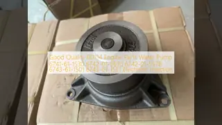 6D114 Water Pump for 6CT 6CT8.3 Excavators