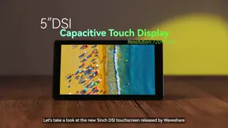 Raspberry Pi 5 DSI LCD Display,720×1280 IPS Touchscreen,7.8mm Slim Aluminum Alloy Case#waveshare