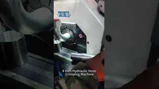 P140 hydraulic hose crimping machine