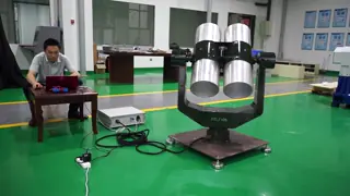 2 DOF UAV tracking turntable