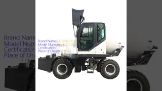 2.5m3 Self Loading Concrete Mixer Truck 4X4