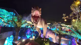 Large Electronic Dinosaur Model Animated T-Rex