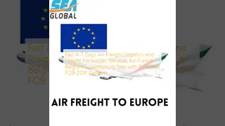 Air Freight Logistics France Belgium Italy