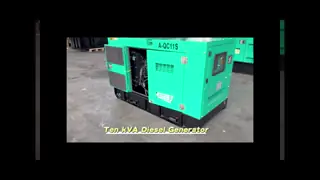 10kVA Quanchai Generator for Home Standby Power