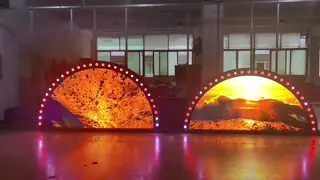 2m Diameter Circular Led Display Screen