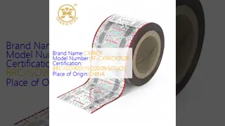 High Speed Packaging Film Custom Food Candy Biscuit