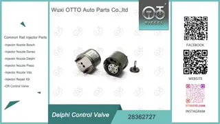 Black Coating 28362727 Common Rail Valve For Injectors 28319895 / 28388960
