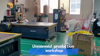 3 Axis CNC Router 5.5KW Water Cooling Spindle Servo Motor for Acrylic PVC MDF Wood