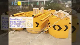 Crash Cushion Barrier For Road Safety