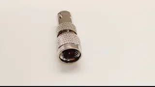 MINIUHF male to BNC female coaxial adapter