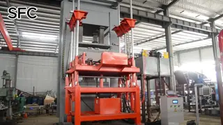 solid tire vulcanizing press