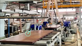 DXJ Door Leaf Machining Center  Lock & Hinge Slot CNC Line
