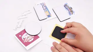 Custom PU Leather Sublimation Badges