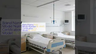Retractable IV Stand for Hospital Beds