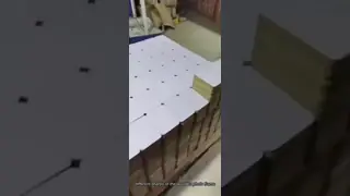 cutting wooden photo frame