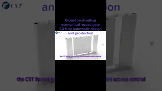 Global best-selling economical speed gate 3D fully automatic design and production