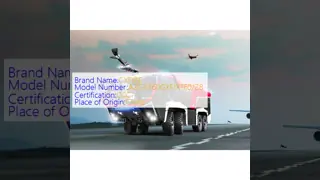 Airport Fire Truck 14 Ton Water Foam Vehicle