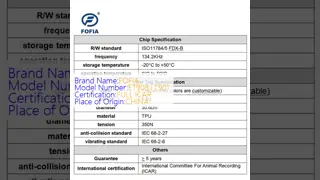 RFID Ear Tag Animal ID BLE Reader Farm Breeding