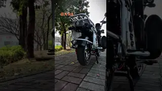 2000W  Seater Electric Motorcycle Snow Tires