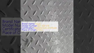 304 Diamond Steel Plate Anti Slip Flooring