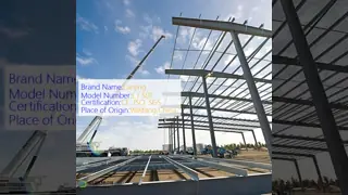 Custom Steel Garages High Load Bearing Prefab Buildings