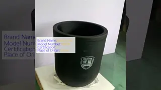 Pure Copper Crucible 1650C Max Heat Melting