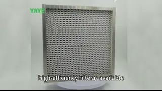 High-efficiency Partitioned Filter
