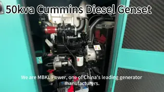 This 50KVA DCEC silent diesel genset is designed for maximum reliability and dealer profitability