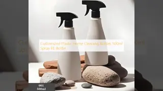 Custom 500ml PE Spray Bottle For Cleaning