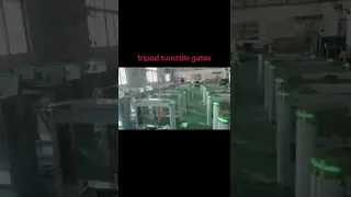 Turnstile gates shen Zhen CXT tripod turnstile gates #memes #funny