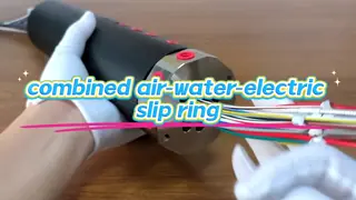 air-water-electricity combined slip ring