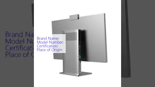 Curved All-in-One PC for Comfort Productivity