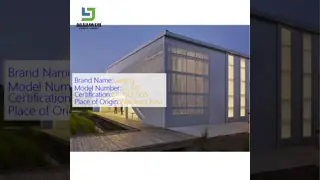 Steel Workshop Building Corrosion Resistant Prefab