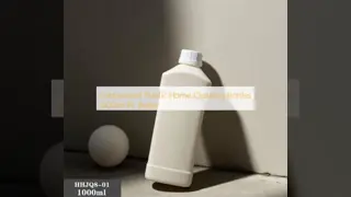 Custom 1000ml PE Cleaning Bottle With Pump