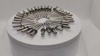 GB12615 Enclosed Flat Round Head Core Pulling Rivets
