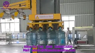 2162 J92 Column-Mounted Cantilever Gallon Palletizer