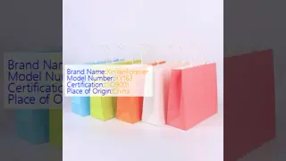 Eco Kraft Bags Custom Square Bottom Handles